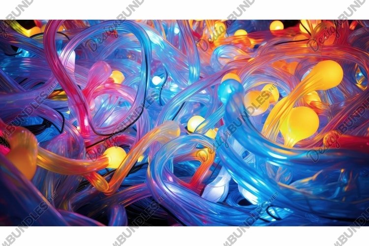 vibrant tangled lights