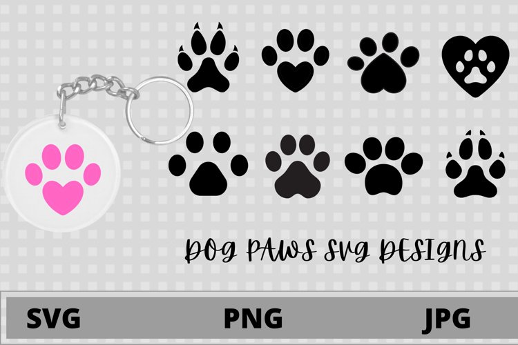 Dog Paw Clipart | Design Bundles
