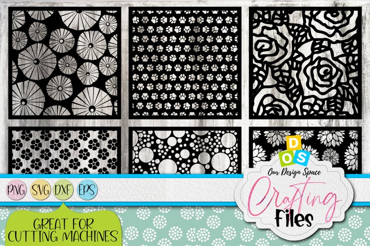 Patterns & Stencils SVG, PNG, DXF and EPS files (217808) | Cut Files ...