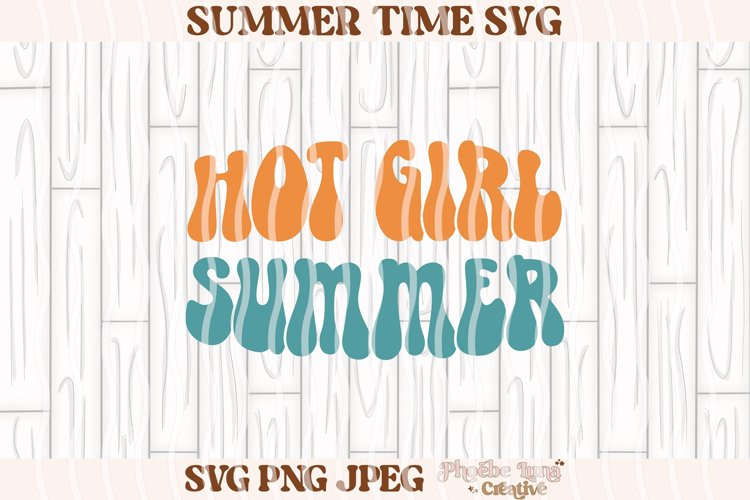 Hot girl summer SVG, Summer time SVG, Sunshine SVG (2113706) | Vectors ...