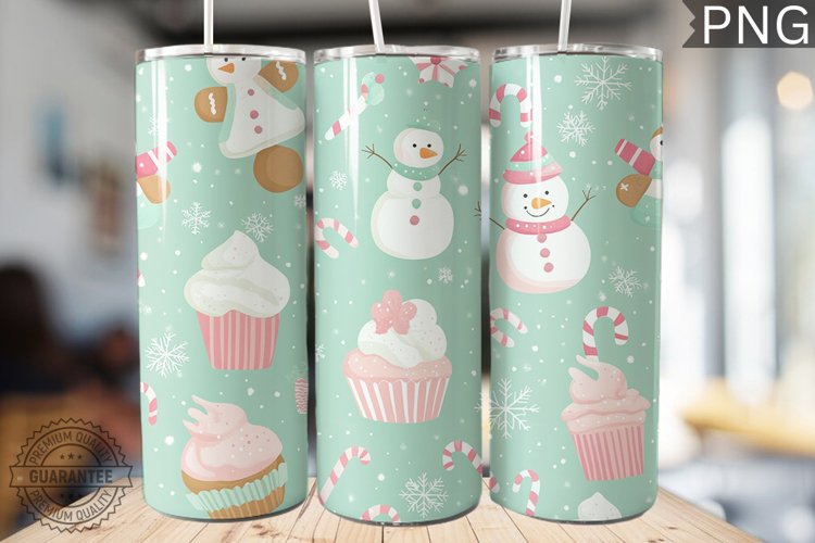 Christmas Tumbler Warp