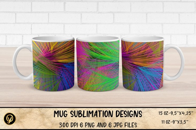 Mug Sublimation Designs , Abstract Geometric (1812072)