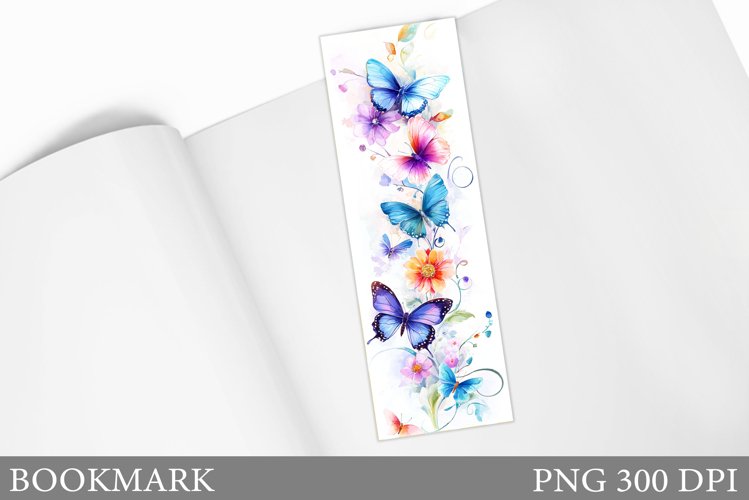 Butterflies Bookmark Design. Butterfly Bookmark (4998043)