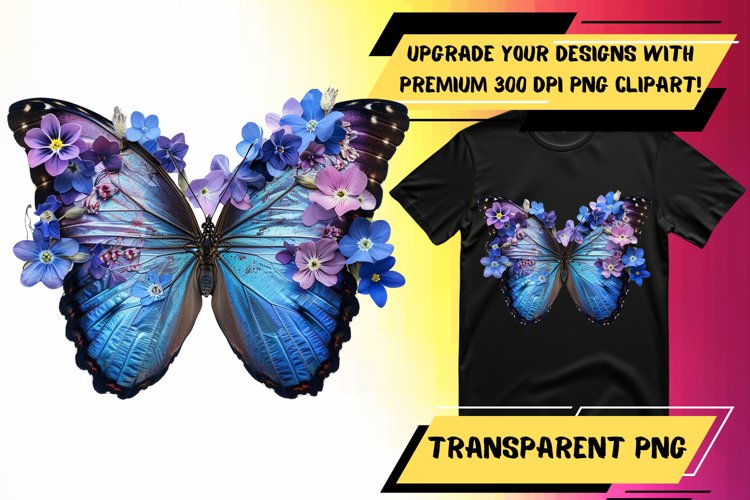 Butterfly Haven: Sublimation Design
