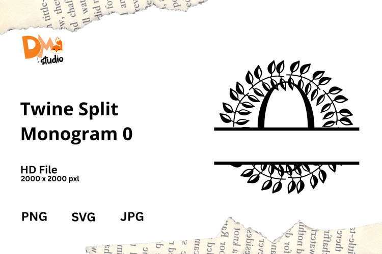 Twine Split Monogram (5950809)