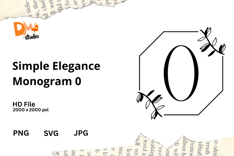 Simple Elegance Monogram (6089481)