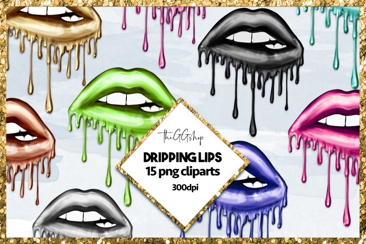 Dripping Lipstick | Lipstutorial.org