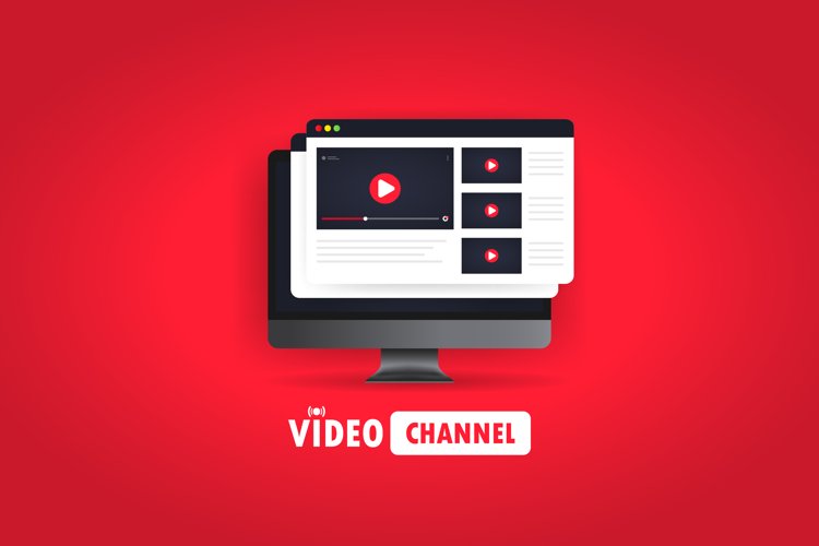 Video channel illustration. (2014212)