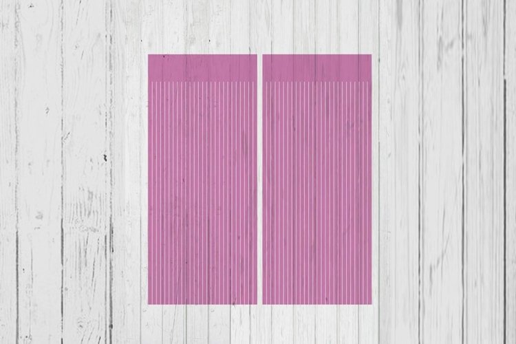 8 inch fringe template svg png dxf ai files