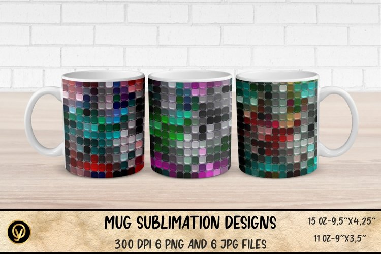 Mug Sublimation Designs , Abstract Sublimation Mug (1809950)