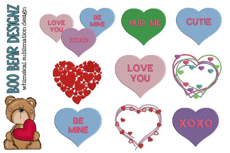 Valentine's Day hearts bundle