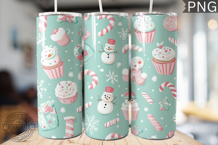 Christmas Tumbler Warp