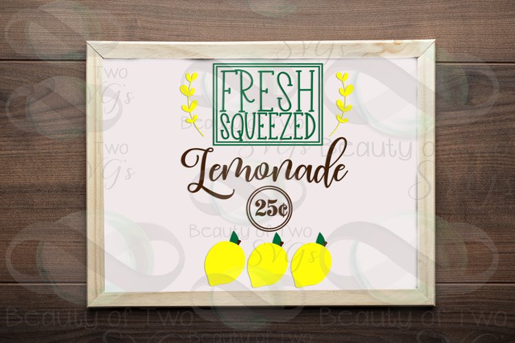 Lemonade Stand Sign | Design Bundles
