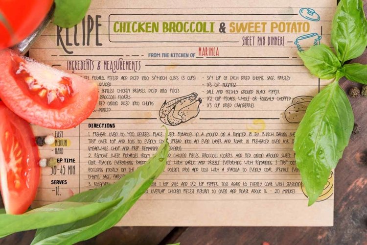 Recipe Daily - Free Font of The Week | Font Bundles