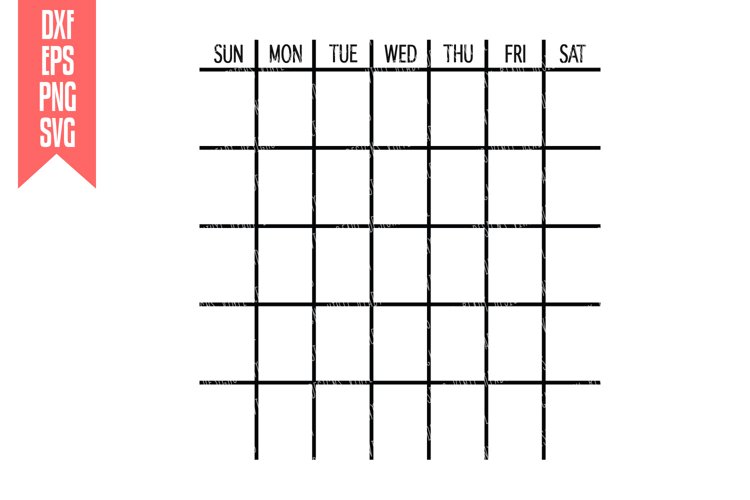 Calendar Template Bundle - 5 designs - Vector Clip Art - Free Design of ...