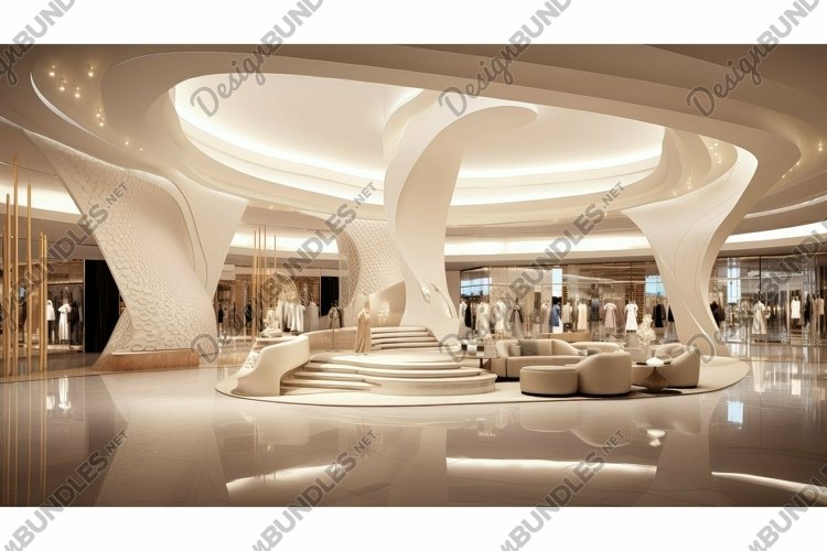 lighting shopping mall interior