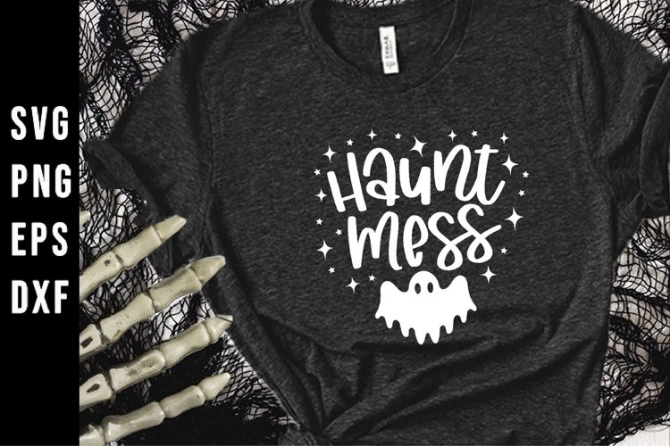 Haunt Mess SVG (910397)