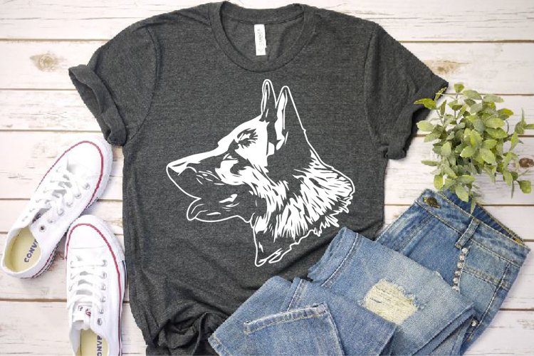 German shepherd dog head svg 4th July Breed K-9 12265s (199415) | SVGs ...