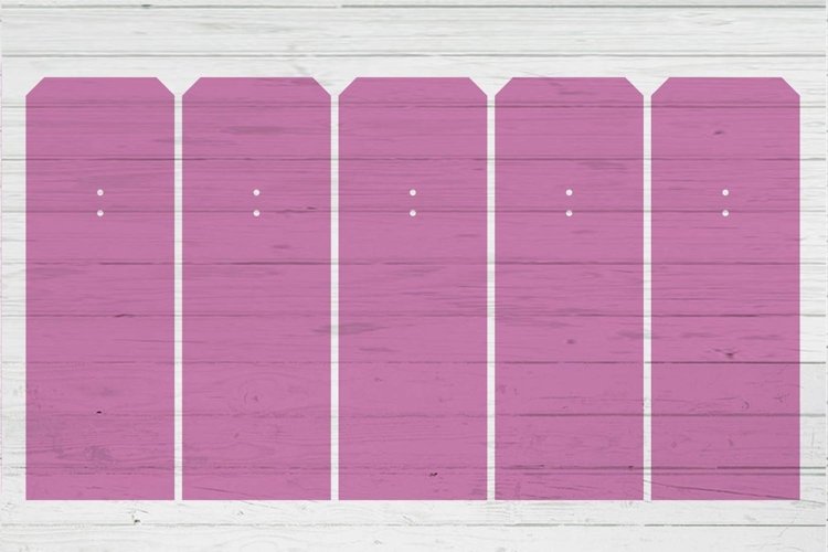 bevel folded in half tag template dxf svg png ai