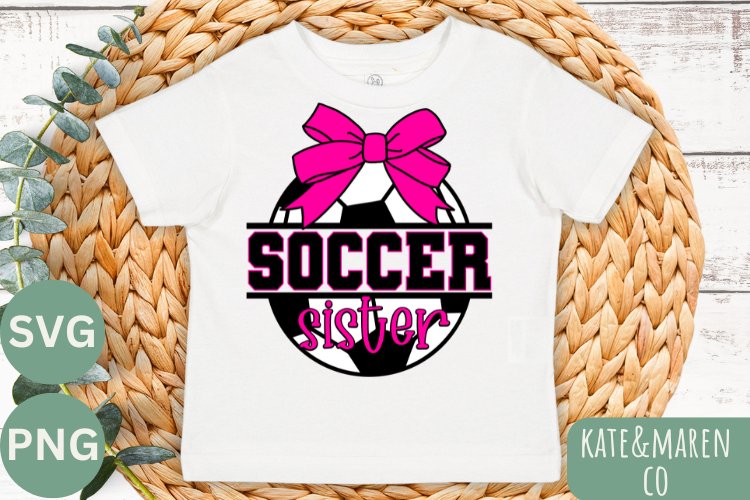 Soccer Sister SVG | Sister Soccer SVG (3530725)