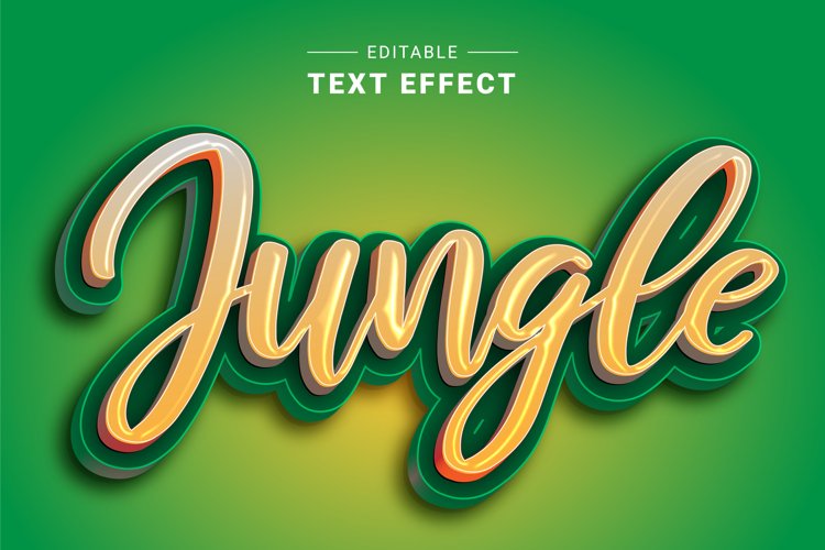 Editable Text Effect for Illustrator. Vector (1730940)