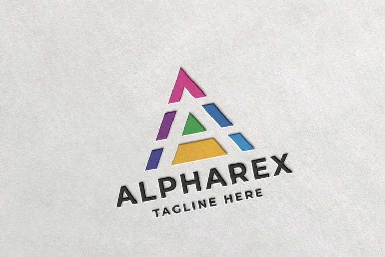 Alpharex Letter A Logo