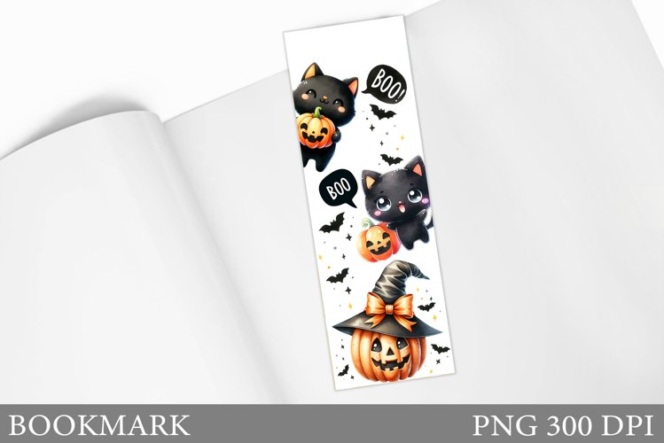 Halloween Bookmark Design. Cute Halloween (4290084)
