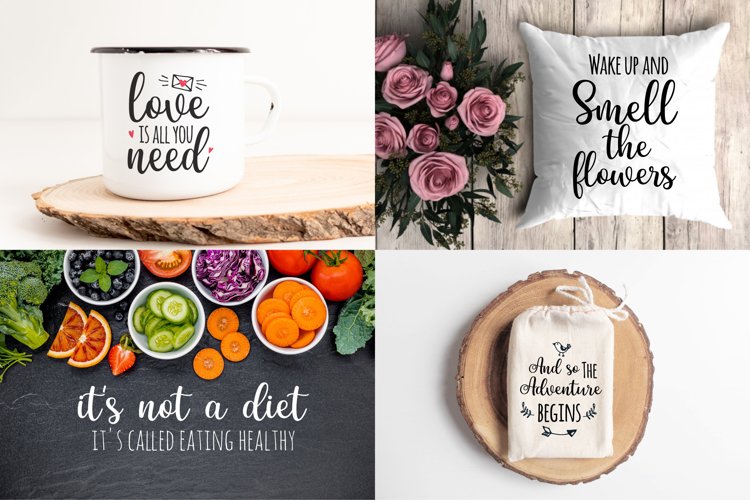 Handwritten Font Bundle by Letterflow - Free Font Of The Week | Font ...