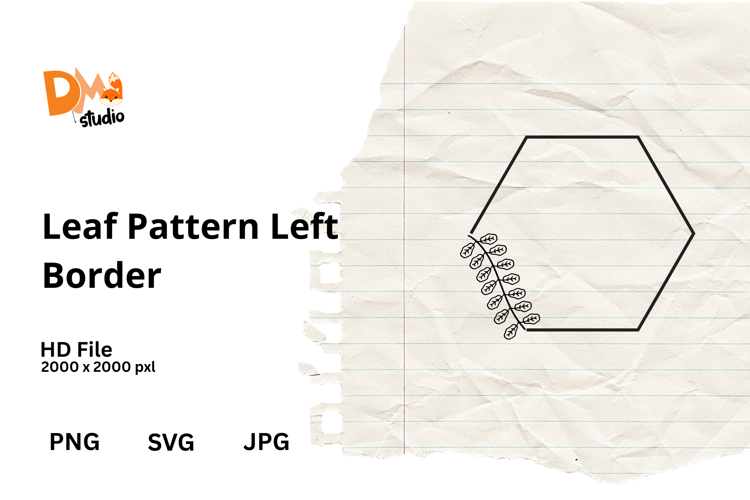 Leaf Pattern Left Border (6006640)