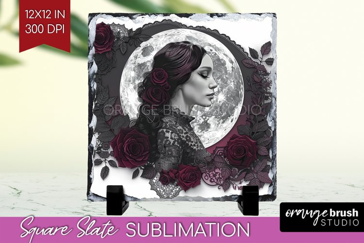 Dark Gothic Slate PNG - Victorian Gothic Square (4904357)