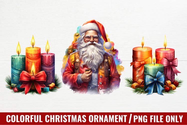 Colorful Christmas Collection Clipart (4338583)