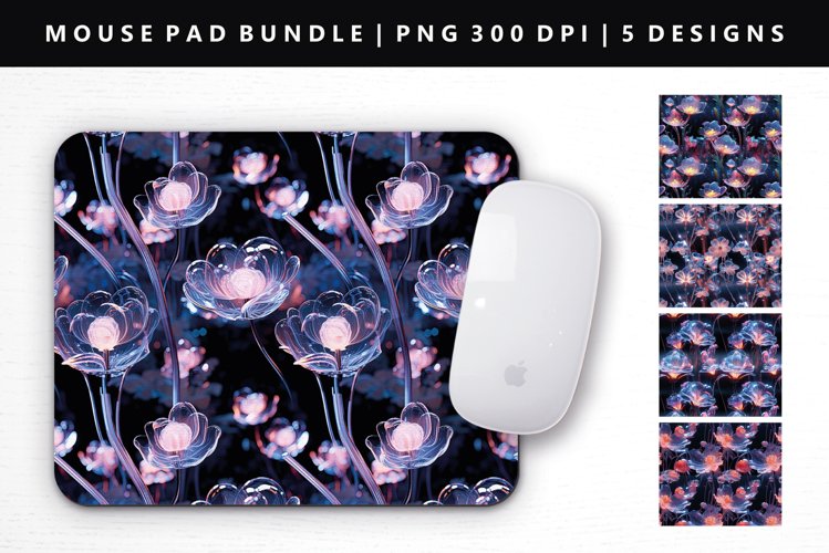 Flower Mouse Pad Design | Mouse Pad Sublimation (3072380)