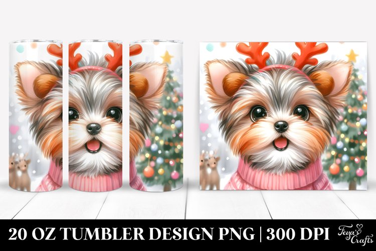 Enthusiastic Yorkipoo 20 Oz Tumbler