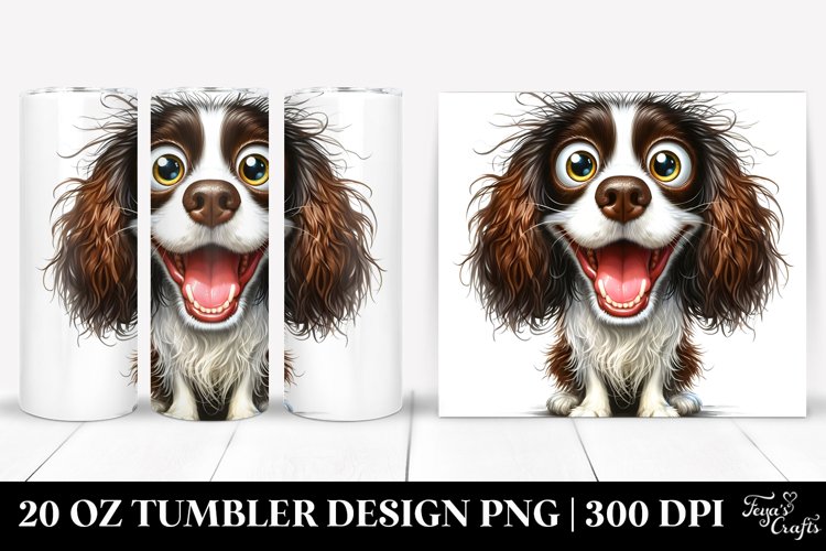 Crazy Looking English Springer Spaniel | 20 Oz Tumbler