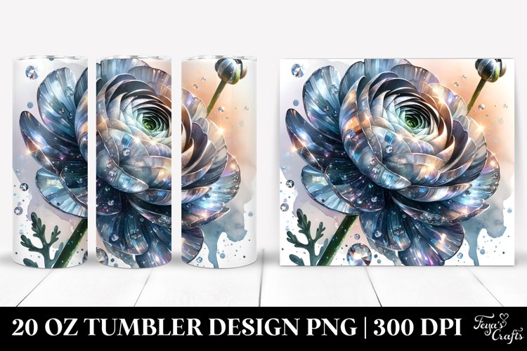 Shiny Ranunculus | 20 Oz Tumbler