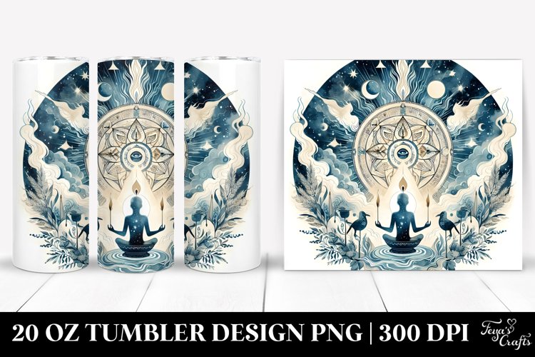 Simple Mystic Ritual Tumbler