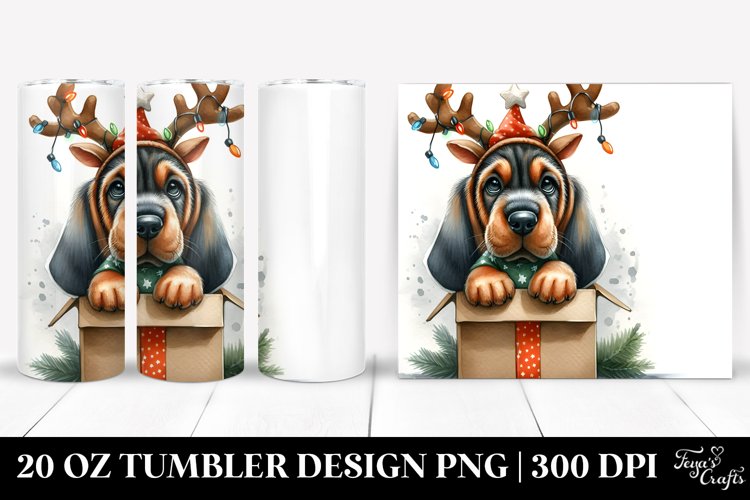 Whimsical Bloodhound Design