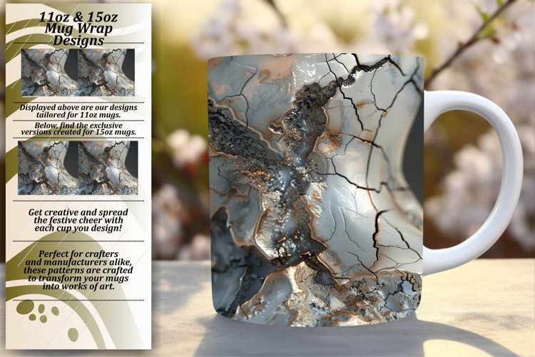 Elegant Agate Stone Mug Designs