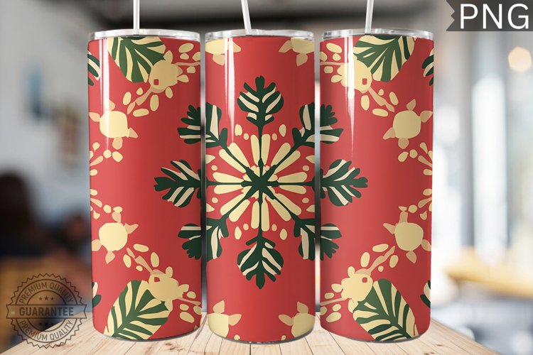 Christmas Tumbler Warp