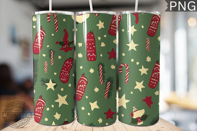 Christmas Tumbler Warp