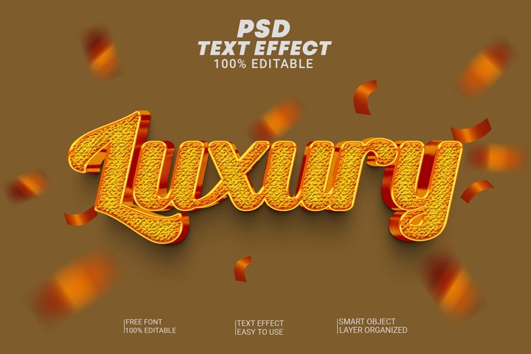 Luxury 3d Editable Text Effect Style (2655848)
