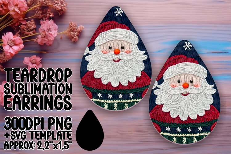 Playful Teardrop Design for DIY , Holiday