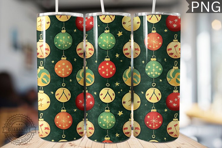 Christmas Tumbler Warp