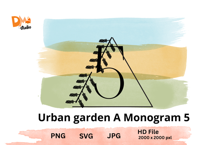 Urban Garden Monogram (6105326)
