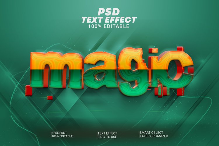Magic 3d Editable Text Effect Style (2656791)