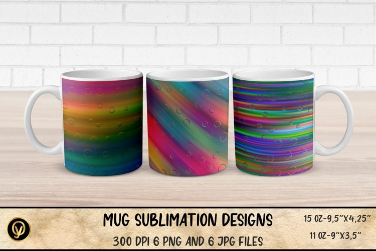 Mug Sublimation Designs ,Water Drop Designed Mug (1915431)