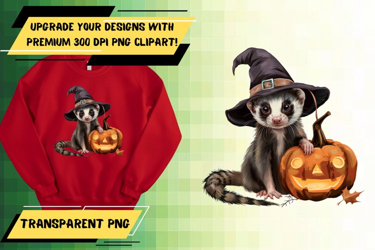 Cute Halloween Printable Critters PNG (3899221)