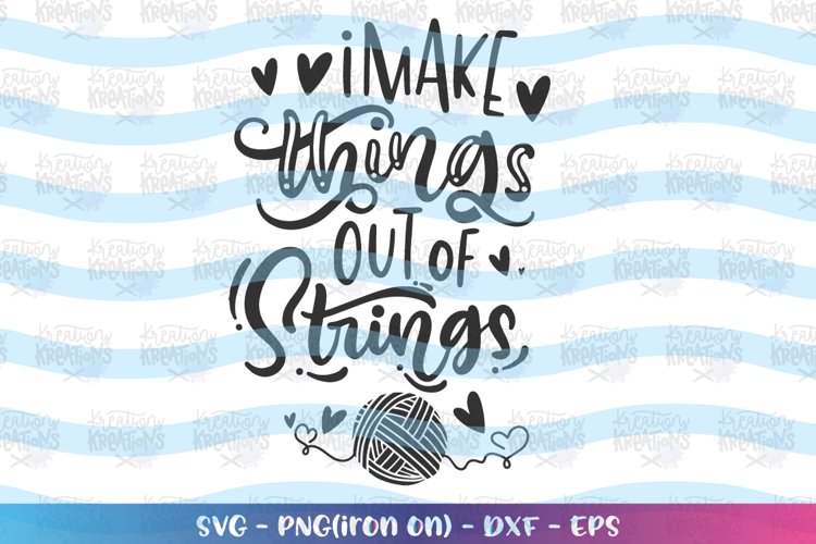 Mom-i make things out of strings svg