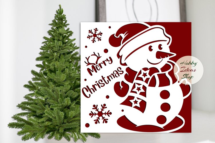Christmas Card SVG | Design Bundles