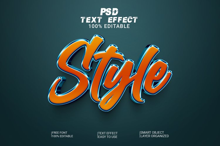 Style 3d Editable Text Effect Style (2483138)